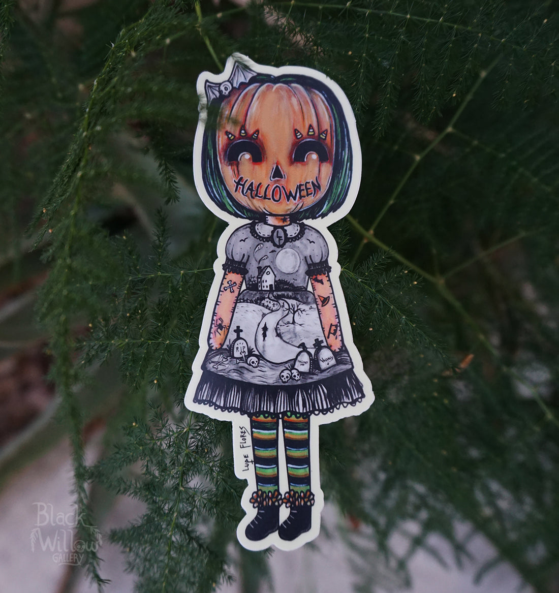 Art Doll Vinyl Stickers – Black Willow Gallery